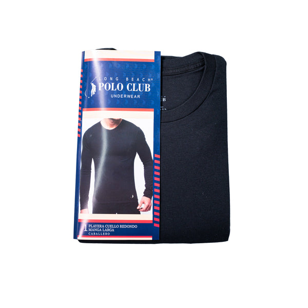 Playera interior cuello redondo LONG BEACH POLO CLUB para hombre ...