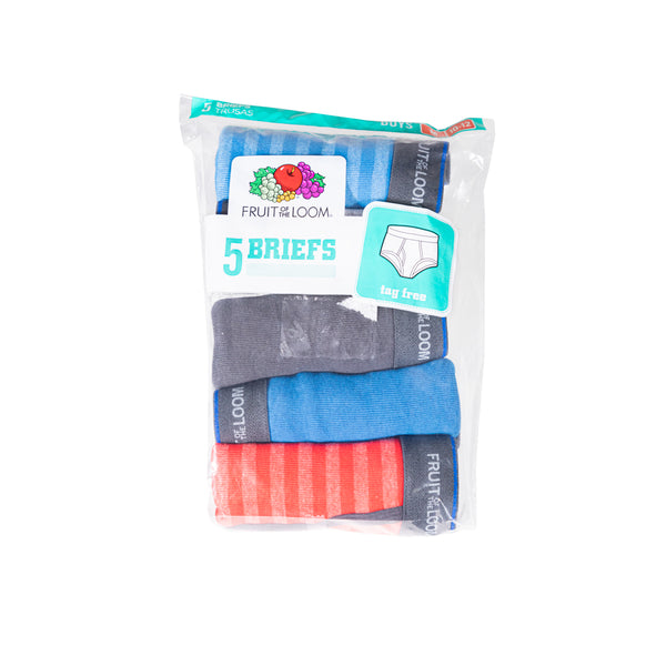 5-pack Trusas FRUIT OF THE LOOM Mod. 5P469BM – Tienda en Línea Acrópolis